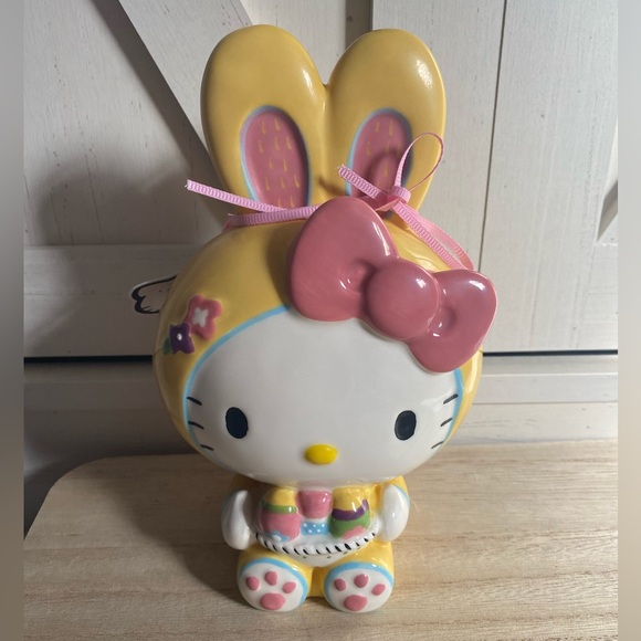 Hello Kitty | Accessories | Hello Kitty Blue Sky Easter Bunny Ceramic ...